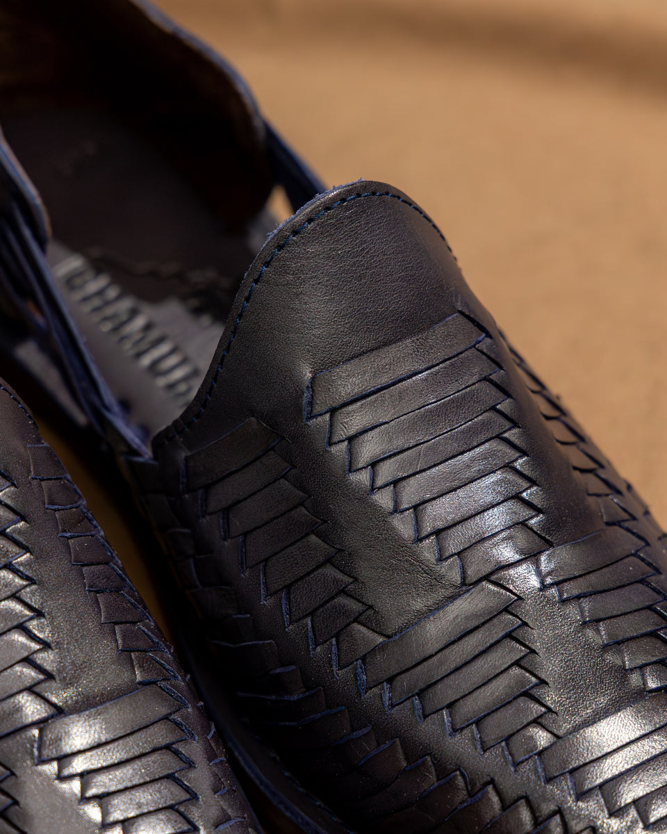 【CHAMULA】Cancun Navy Sandals – Blue Beach Denim