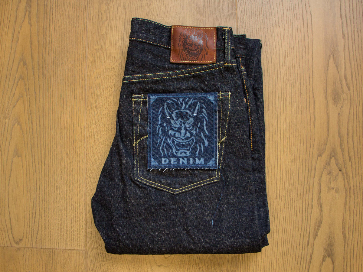 【ONI DENIM】 246-14KBE 14oz G3 Low Tension Neat Straight Jeans – Blue Beach Denim
