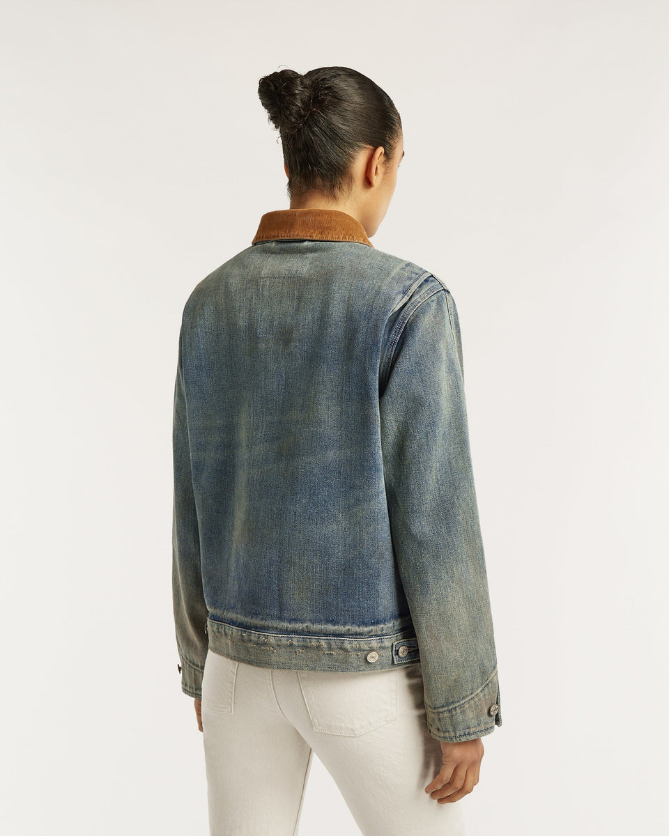 【DENHAM】Archive S2 JACKET Vintage Wash – Blue Beach Denim