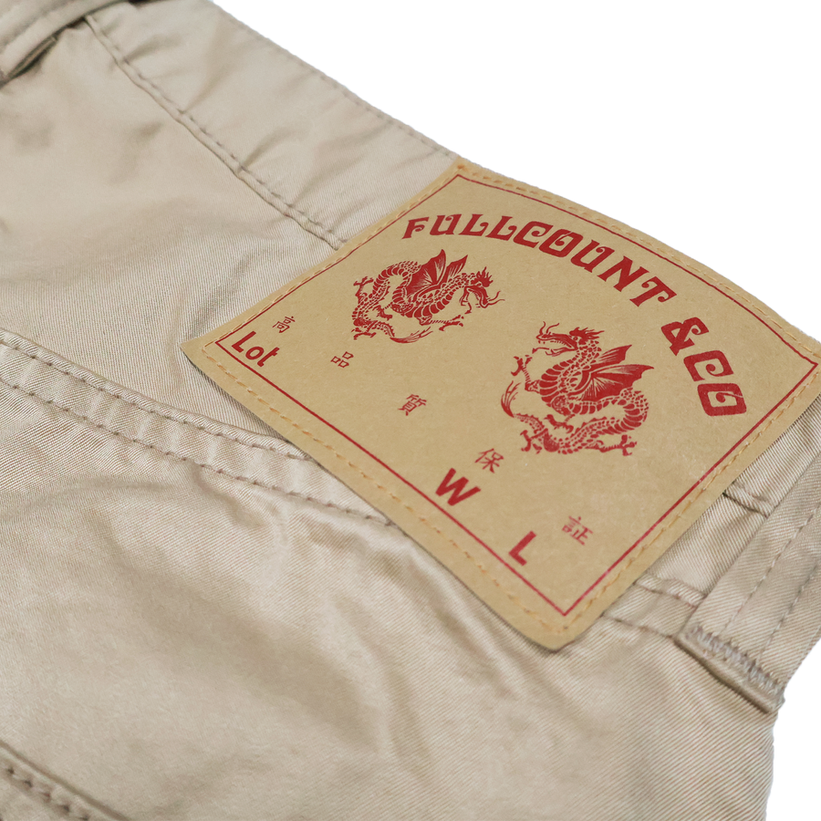 【Fullcount】1121-25 Duke Burberry Twill Pants – Blue Beach Denim