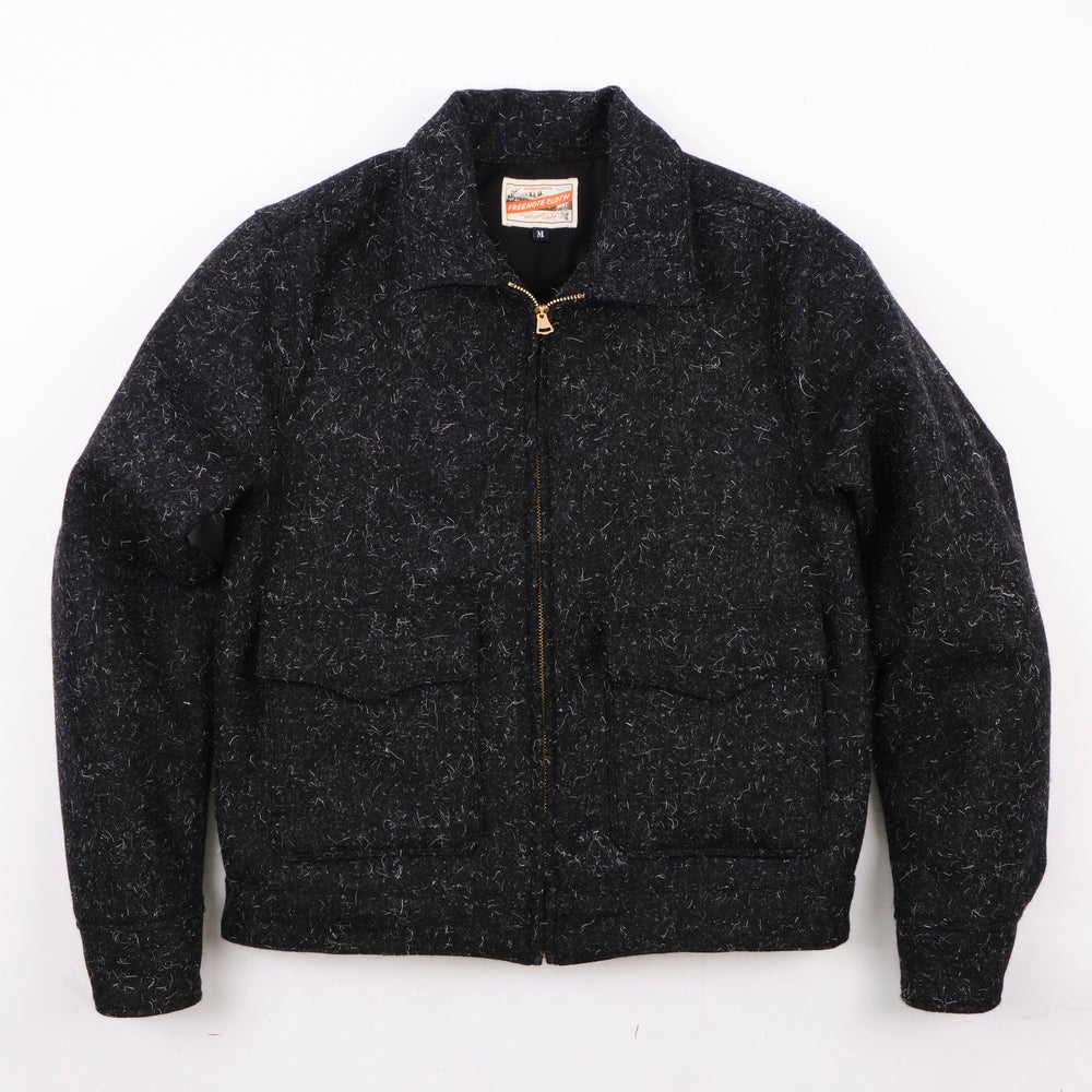 【Freenote】Alcorn Black Kemp Wool Jacket – Blue Beach Denim