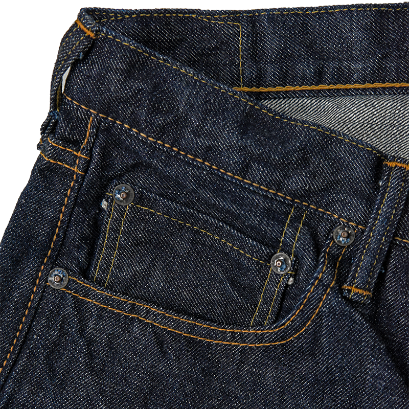 【Fullcount】1103W Clean Straight Jeans 13.7oz 辛巴威棉小直筒牛仔褲 – Blue Beach Denim