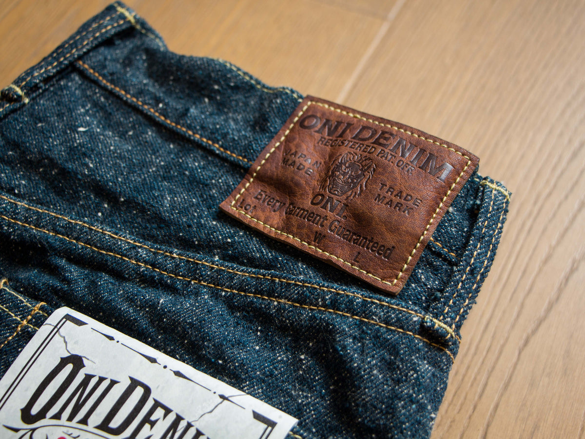 【ONI DENIM】 288-CCD Kabuki Selvedge Crushed Concrete Denim 15oz Regula ...
