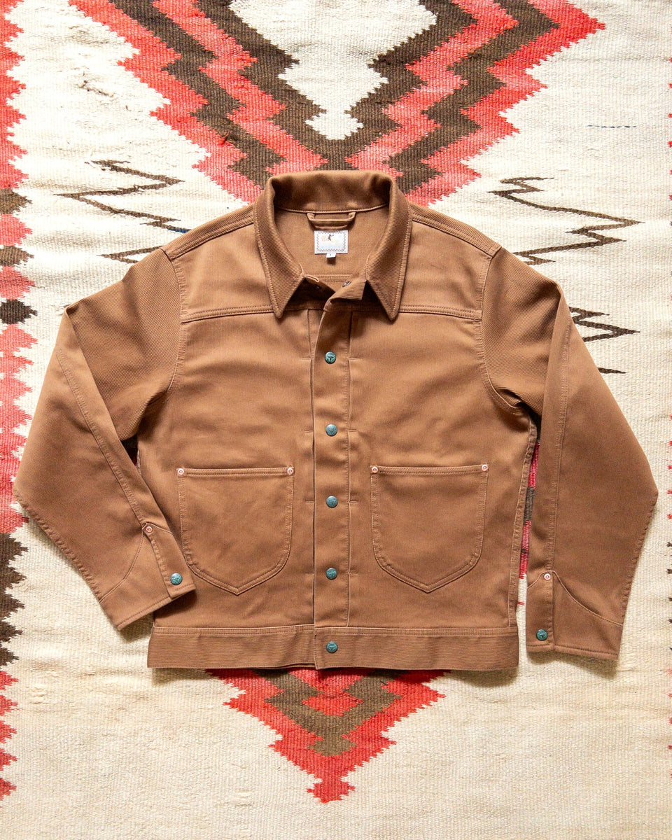 【WYTHE】Bedford Cord Ranch Jacket - Bay Brown – Blue Beach Denim