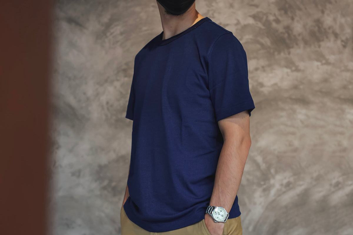 【Dyemond Goods】純棉重磅TEE / 4色 / DMG-TS01 – Blue Beach Denim