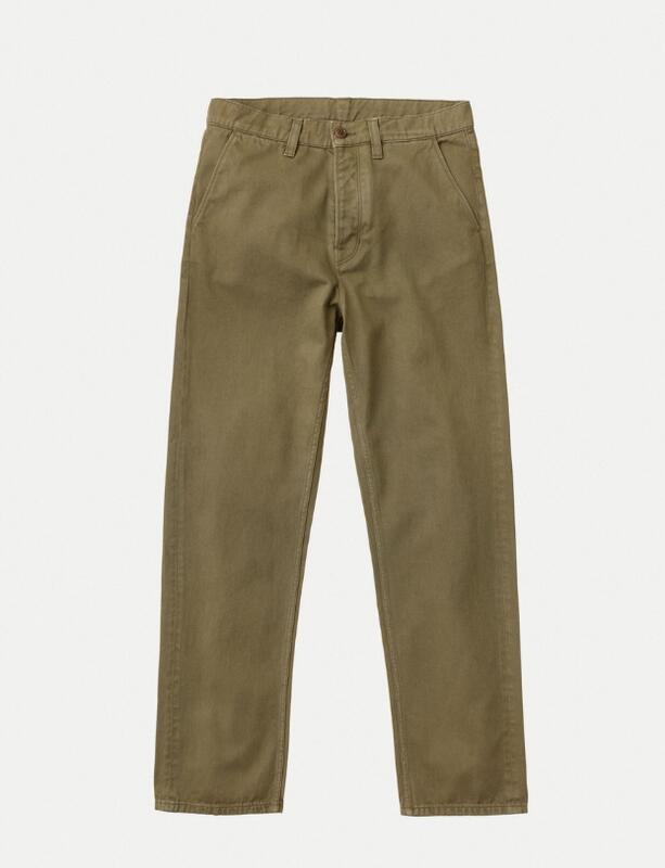 Nudie Jeans】Tuff Tony Pants Faded Green / 復古高腰寬版大 Nudie Jeans】Tuff Tony Pants Faded Green / 復古高腰寬版大
