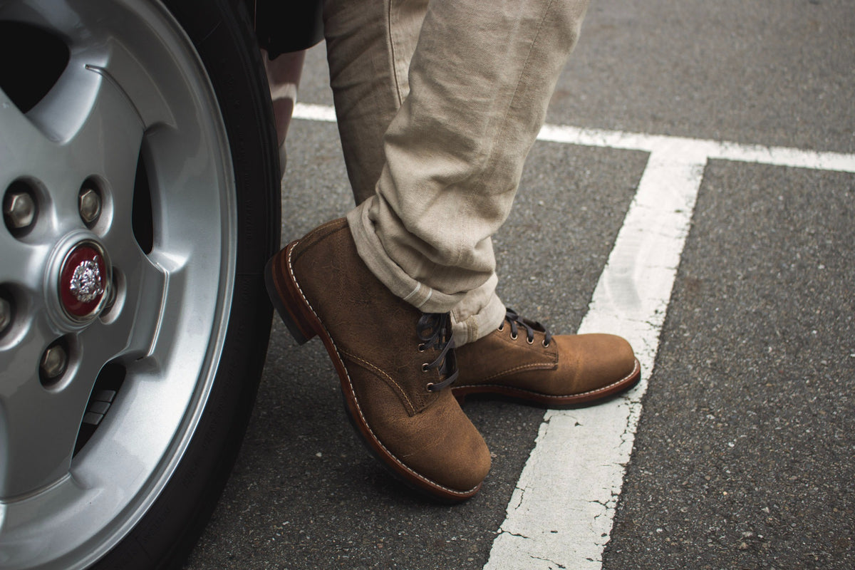 【Wolverine 1000 Mile】 Rough Out -Toe Classic Boot roughout – Blue Beach ...