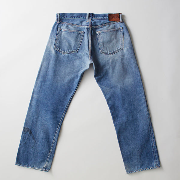 【RESOLUTE】711 50s Semi Wide Straight Jeans – Blue Beach Denim